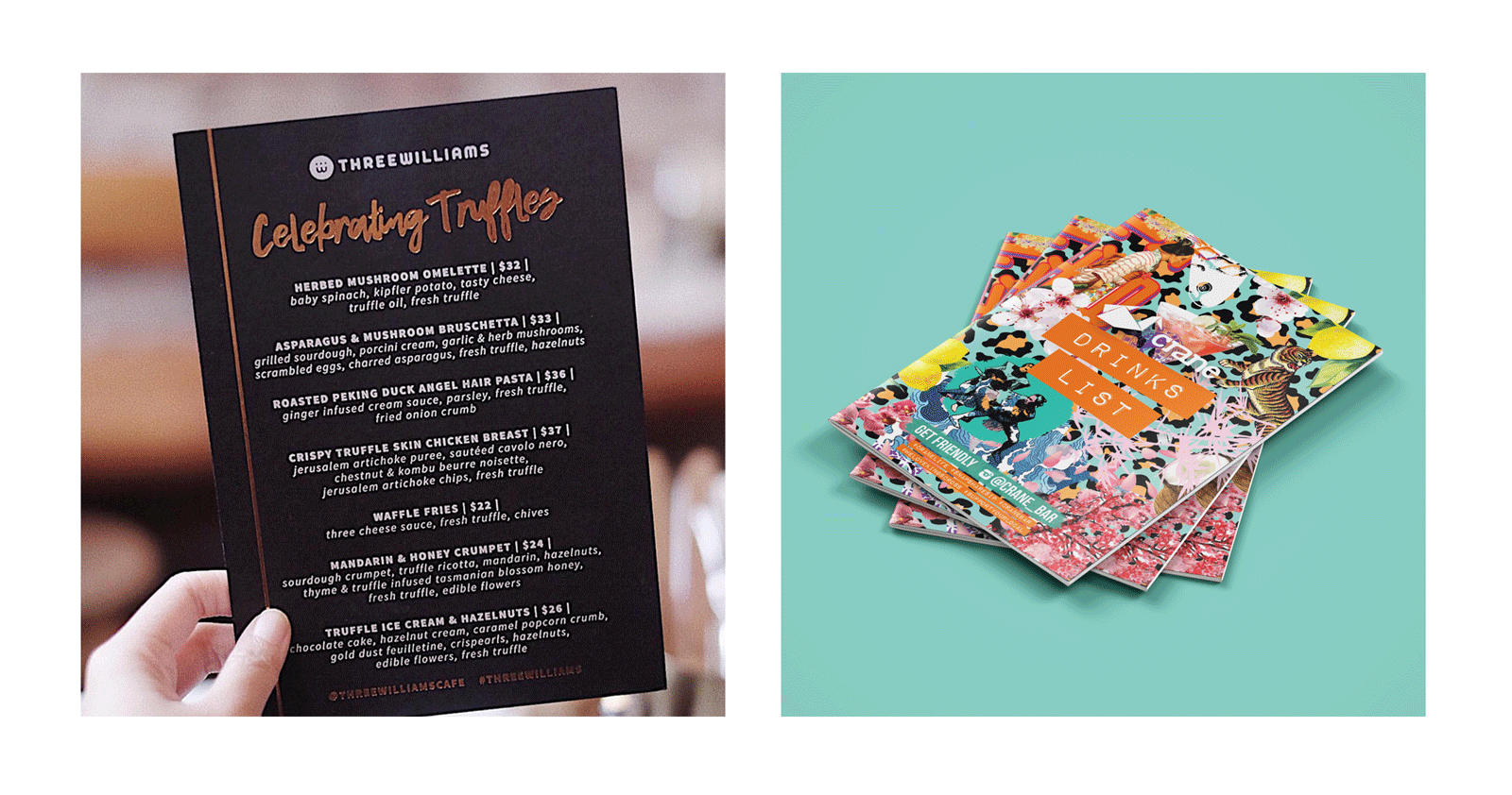 Disposable Menus: What to Consider