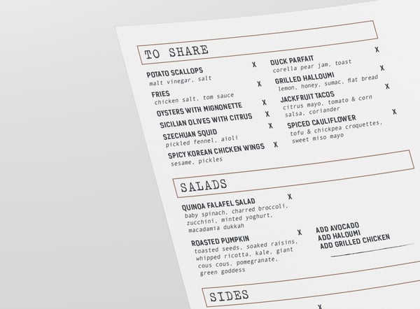 6 Easy Tips to Design a Better Menu