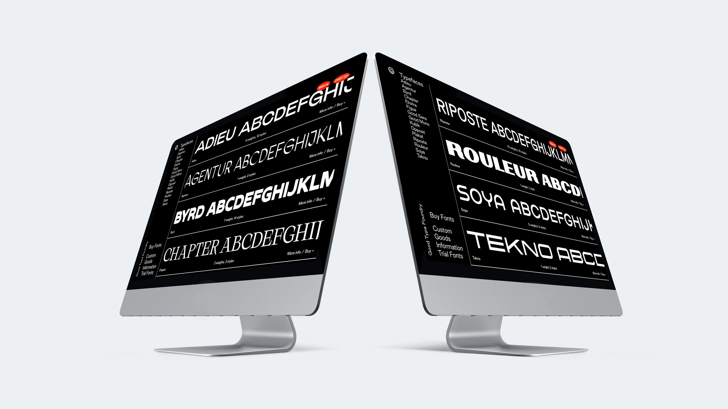 10 Best Type Foundries of 2020